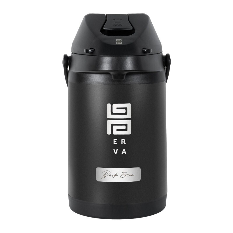 Garrafa Térmica Inox 2,5 L - BLACK ERVA