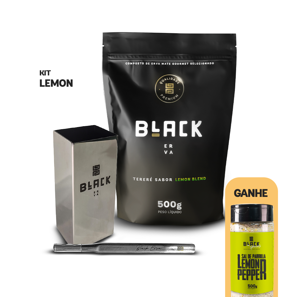 Kit Lemon - Black Erva
